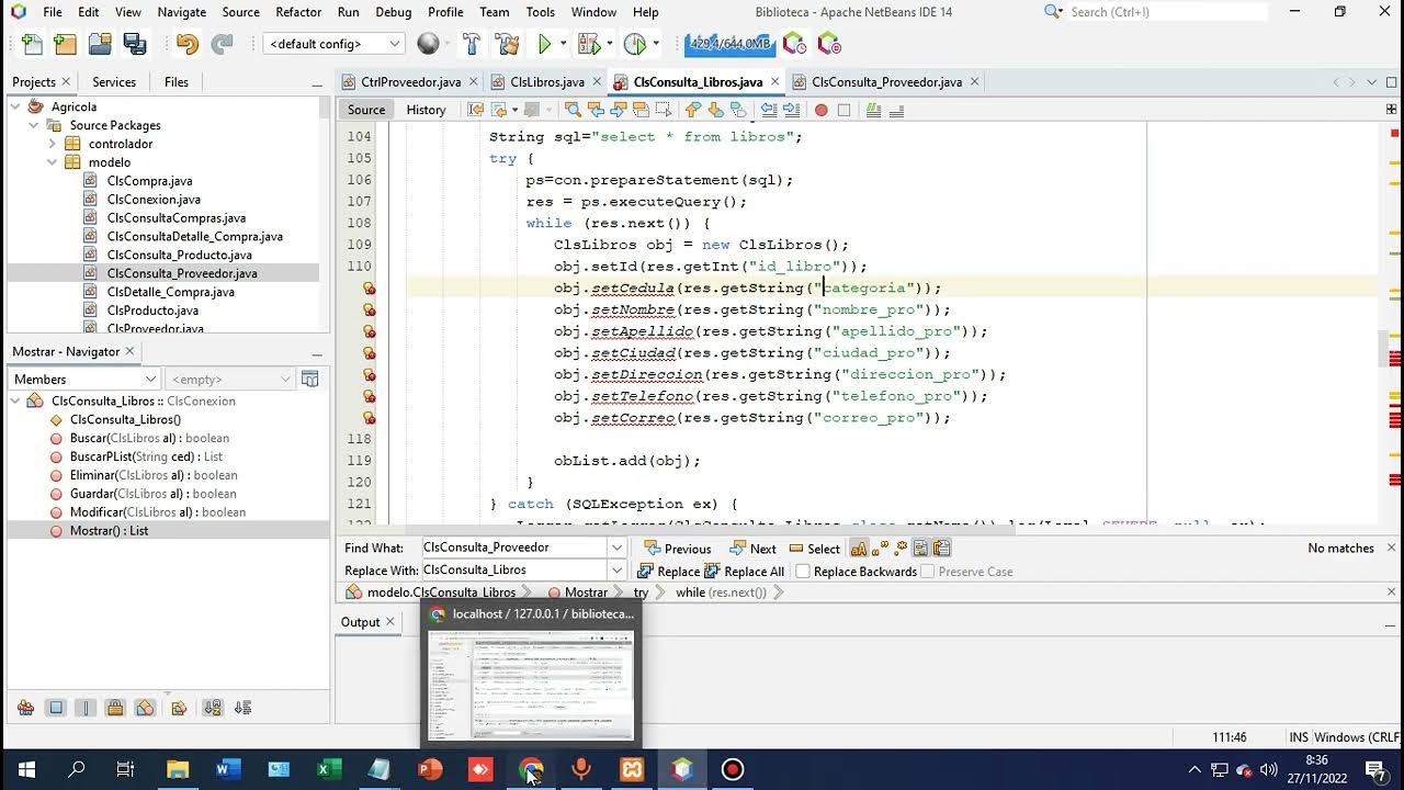 CRUD en JAVA Netbeans (MVC) con MySQL - Actualizar- Mostrar-Editar-Guardar-Eliminar-Buscar ...