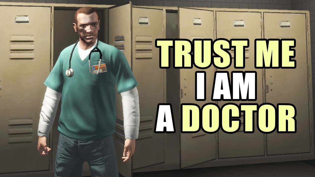 GTA IV Niko Becomes A Doctor (Flatline, Trespass missions) Part 29 ...