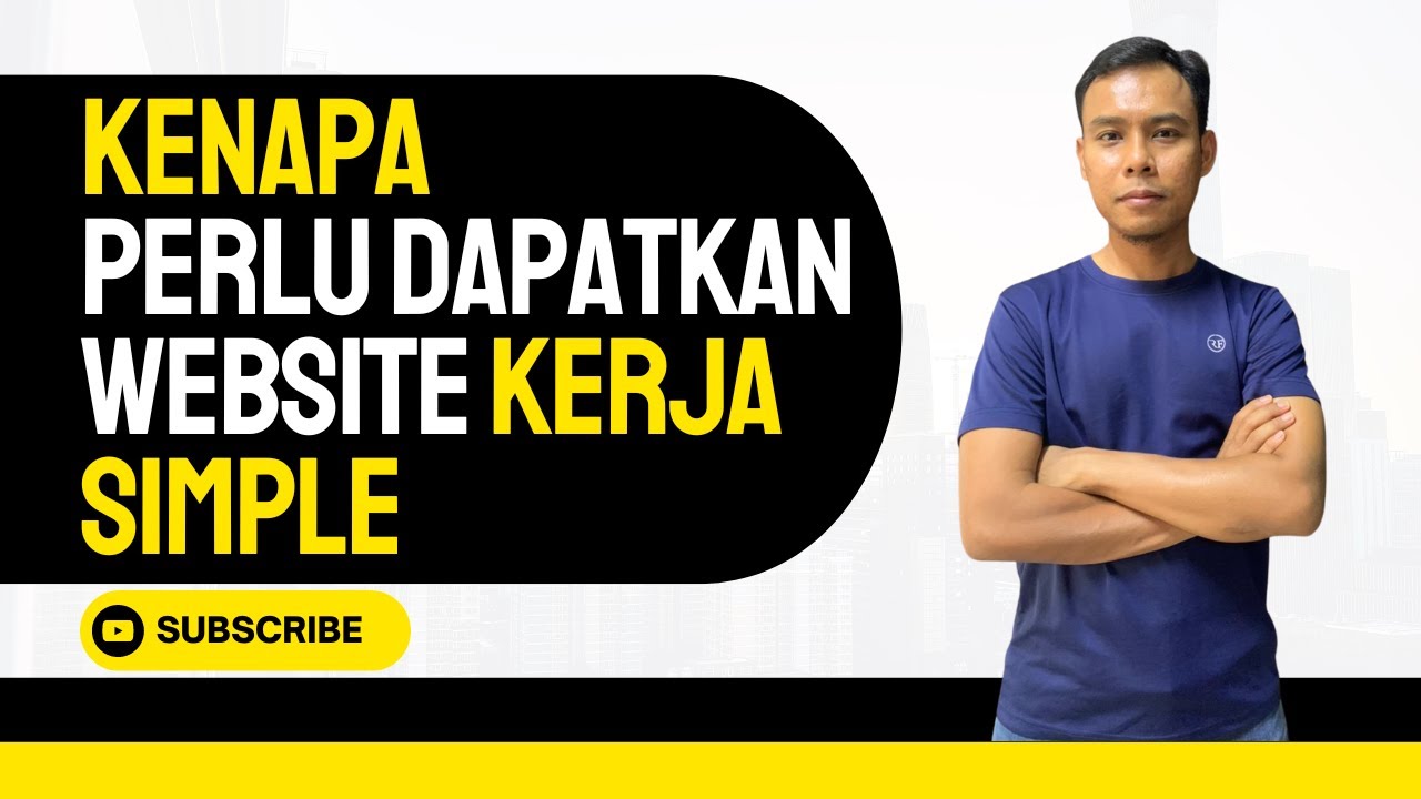 Kenapa Perlu Dapatkan Website KerjaSimple - YouTube