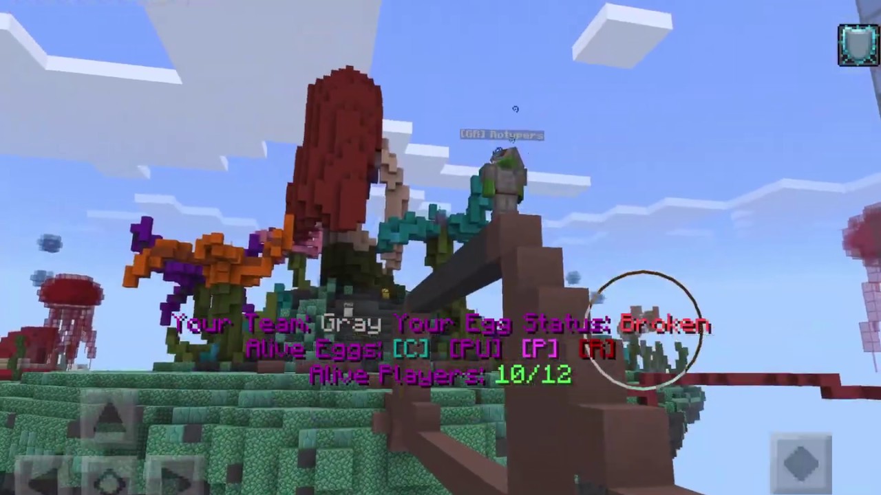 My first game of egg wars! - YouTube