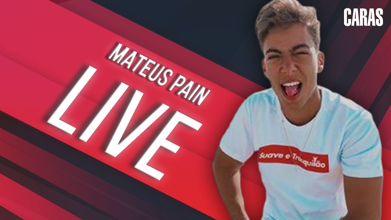 Mateus Pain ao vivo diretamente do Instagram de CARAS!! - YouTube