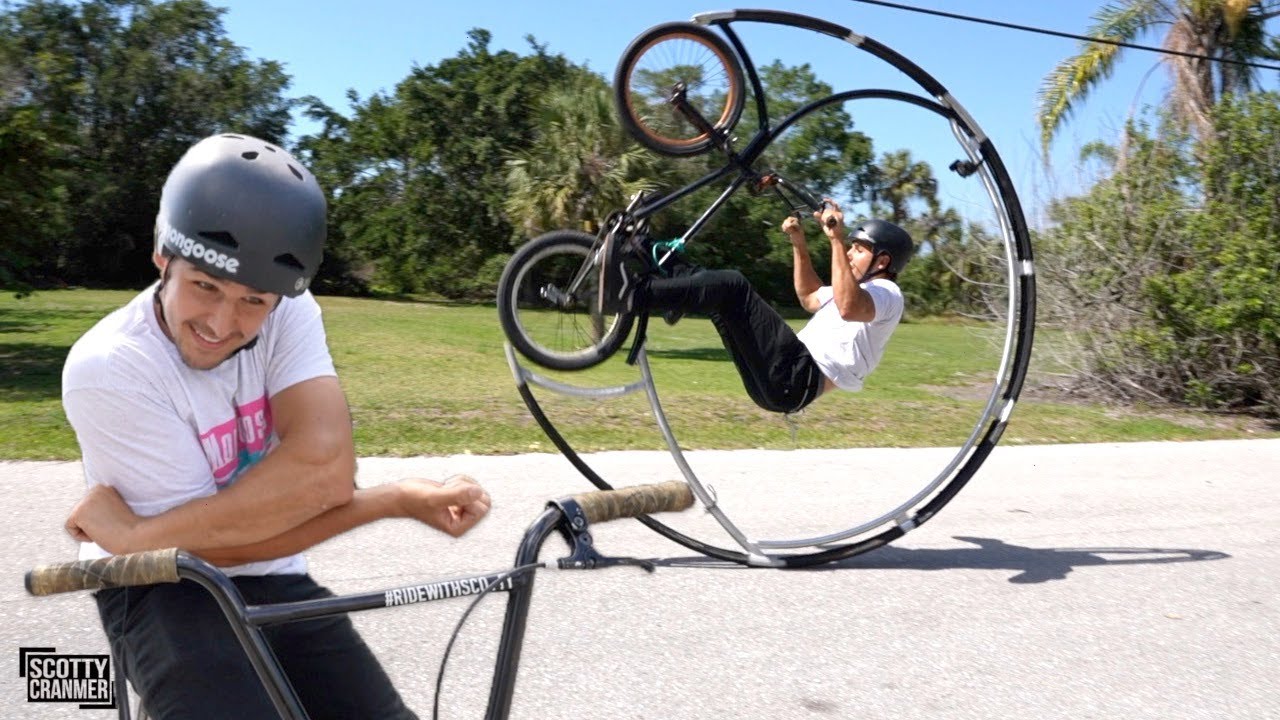 Roller Coaster Bike Returns With A Brand New Trick! - YouTube