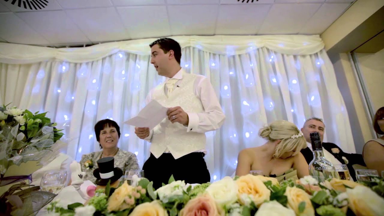Tom & Amber Etra Wedding speeches - YouTube