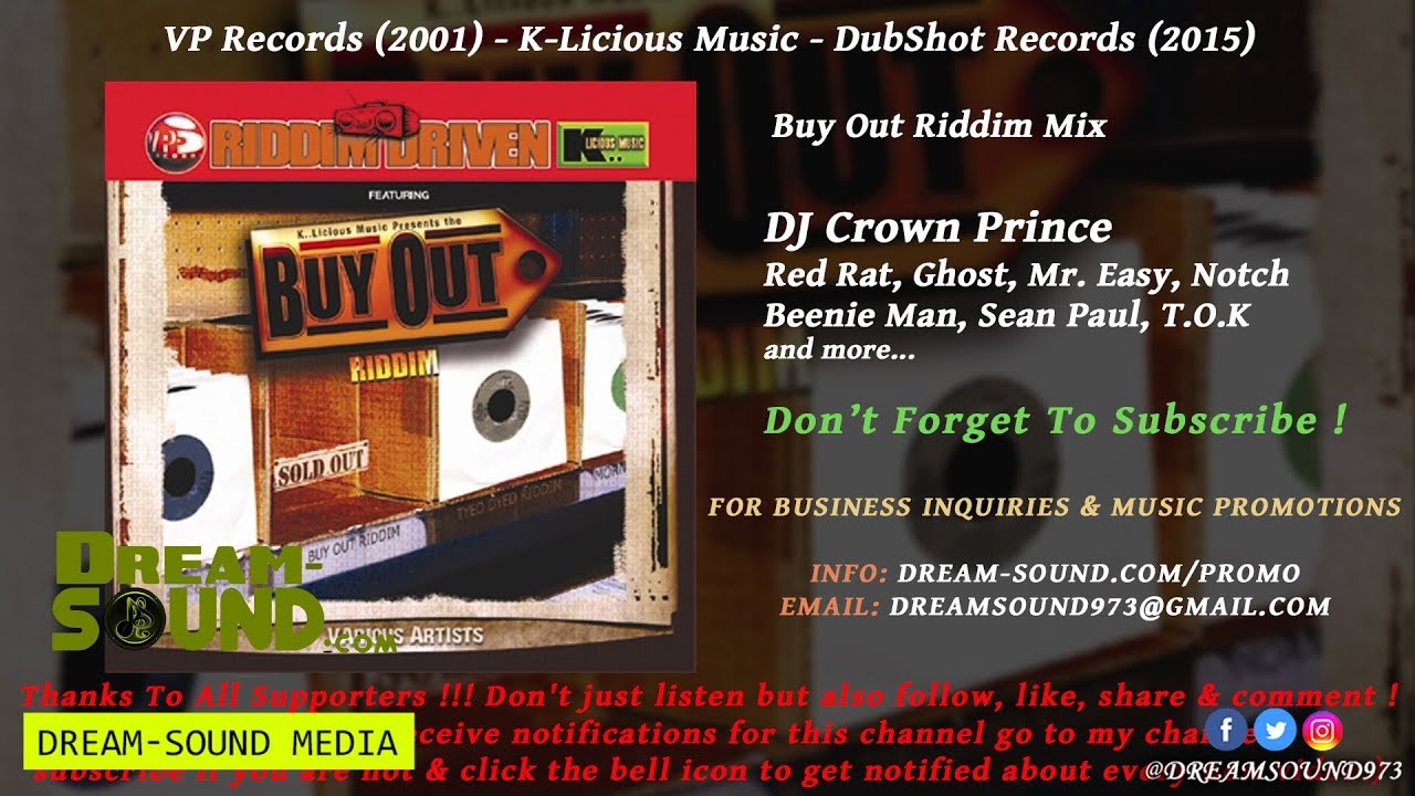 DJ Crown Prince - Buy Out Riddim Mix - YouTube