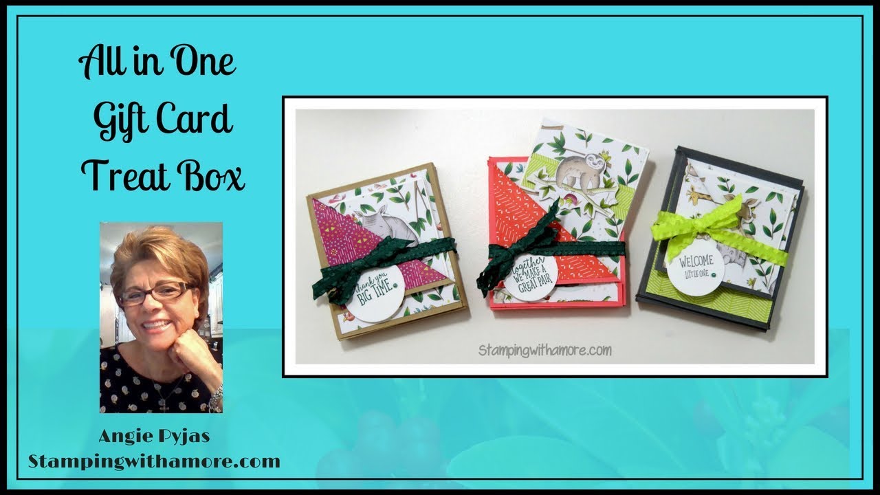 All In One Gift Card Treat Box - YouTube