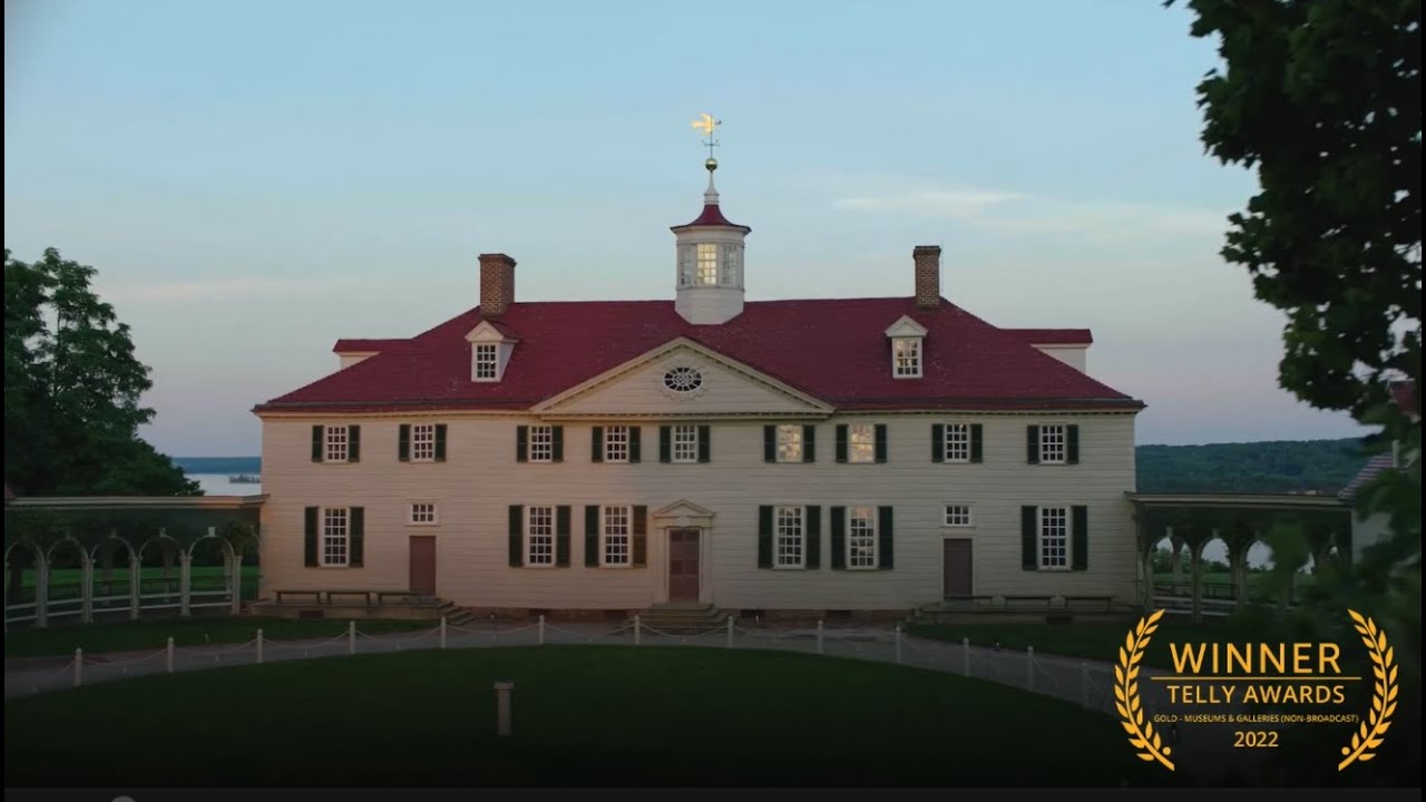 George Washington's - Mount Vernon Estate Tour - YouTube