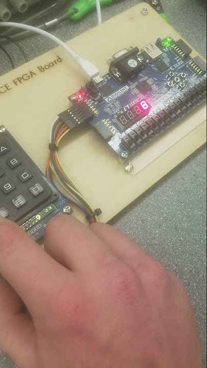 FPGA Keypad Interfacing - YouTube