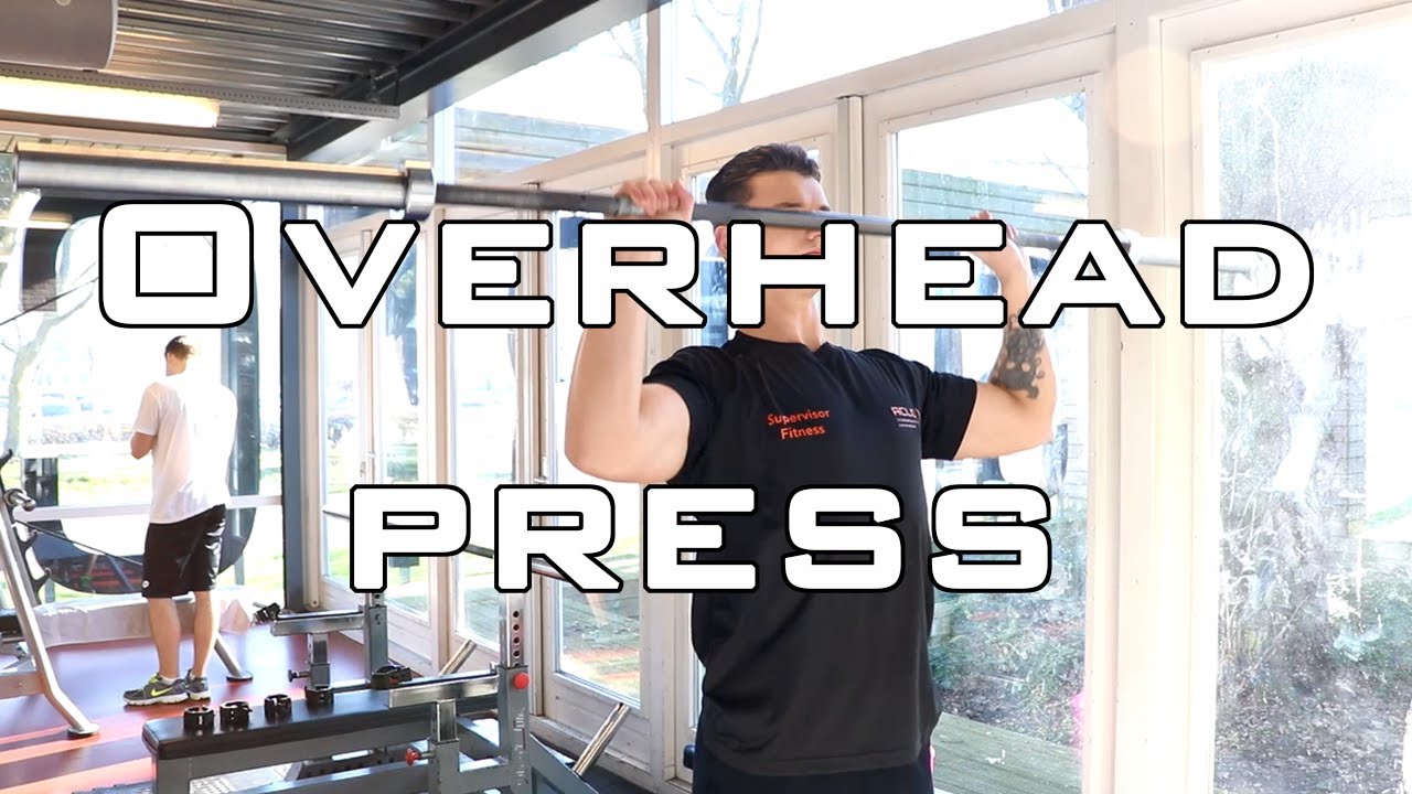 Overhead press - ACLO fitness - YouTube