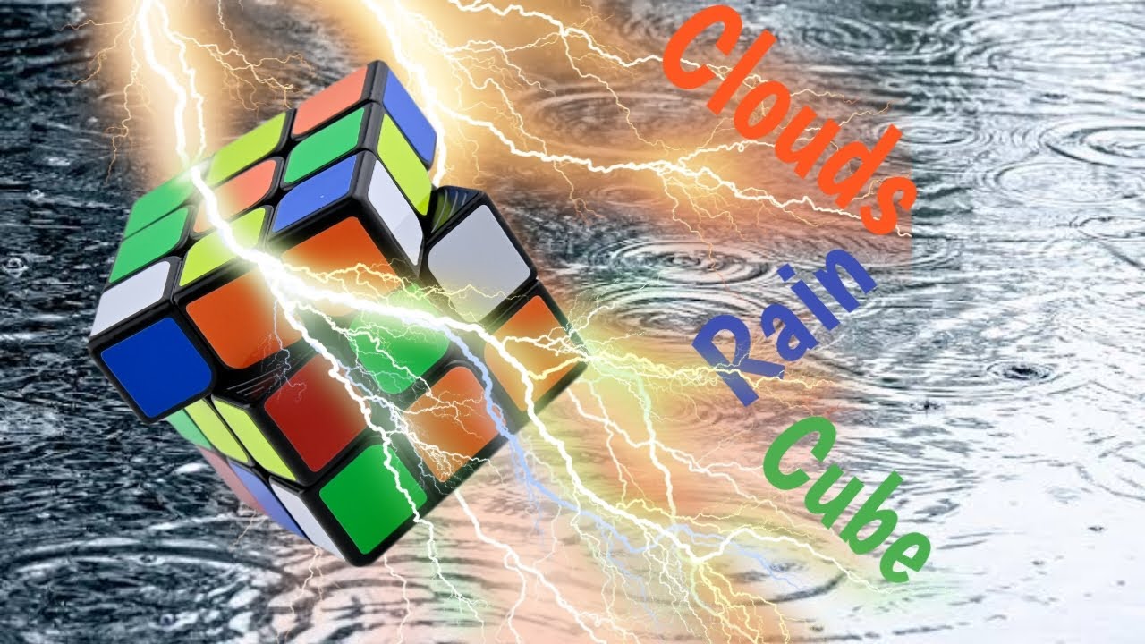 Rain, Rubik's Cube and Me | Rubik's Cubing in rain - YouTube