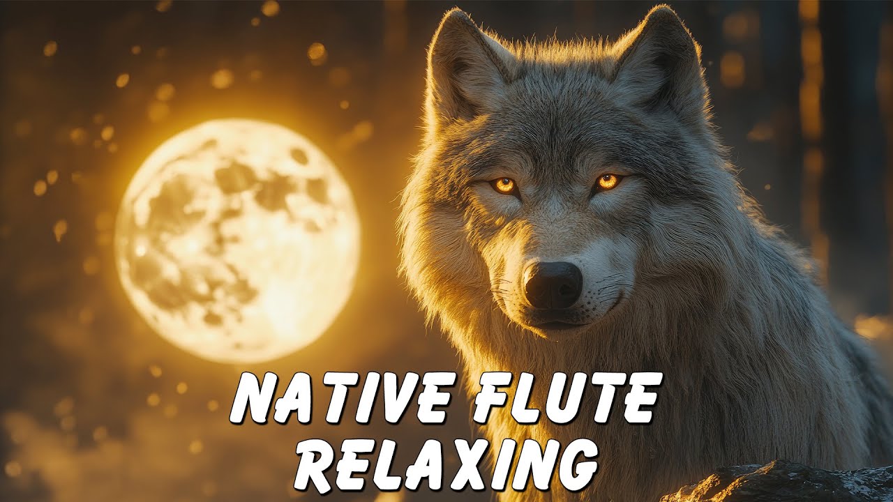 Harmony with the Wolf Spirit - Native American Flute Healing Music - HEAL MY SOUL MY HEART MY ...
