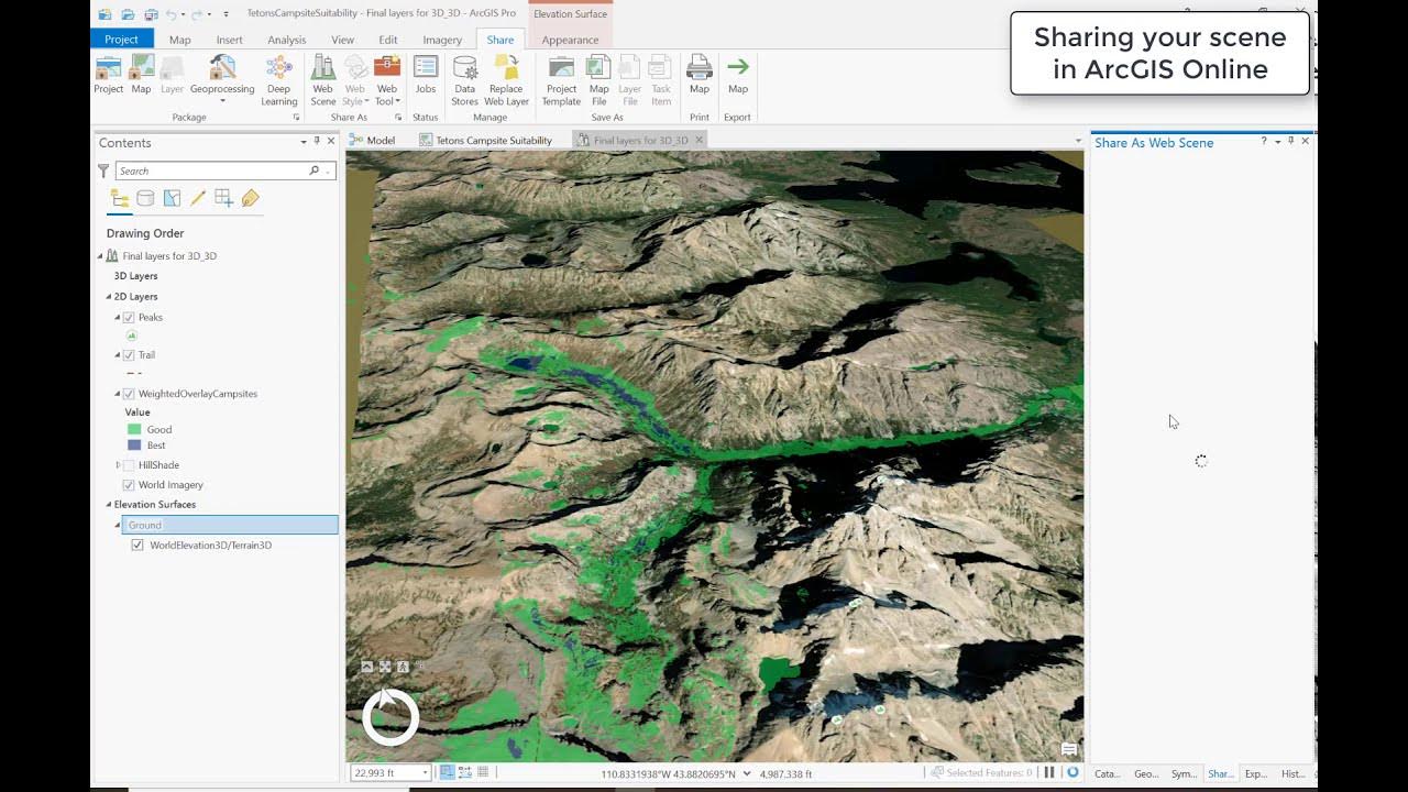 Centroid Video Series 3D visualization in ArcGIS Pro - YouTube