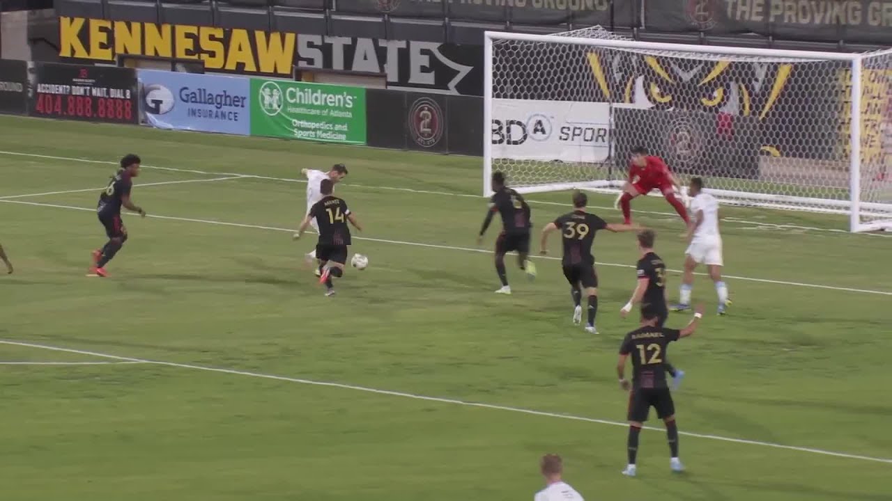 Luis Solignac with a Goal vs. Atlanta United 2 - YouTube