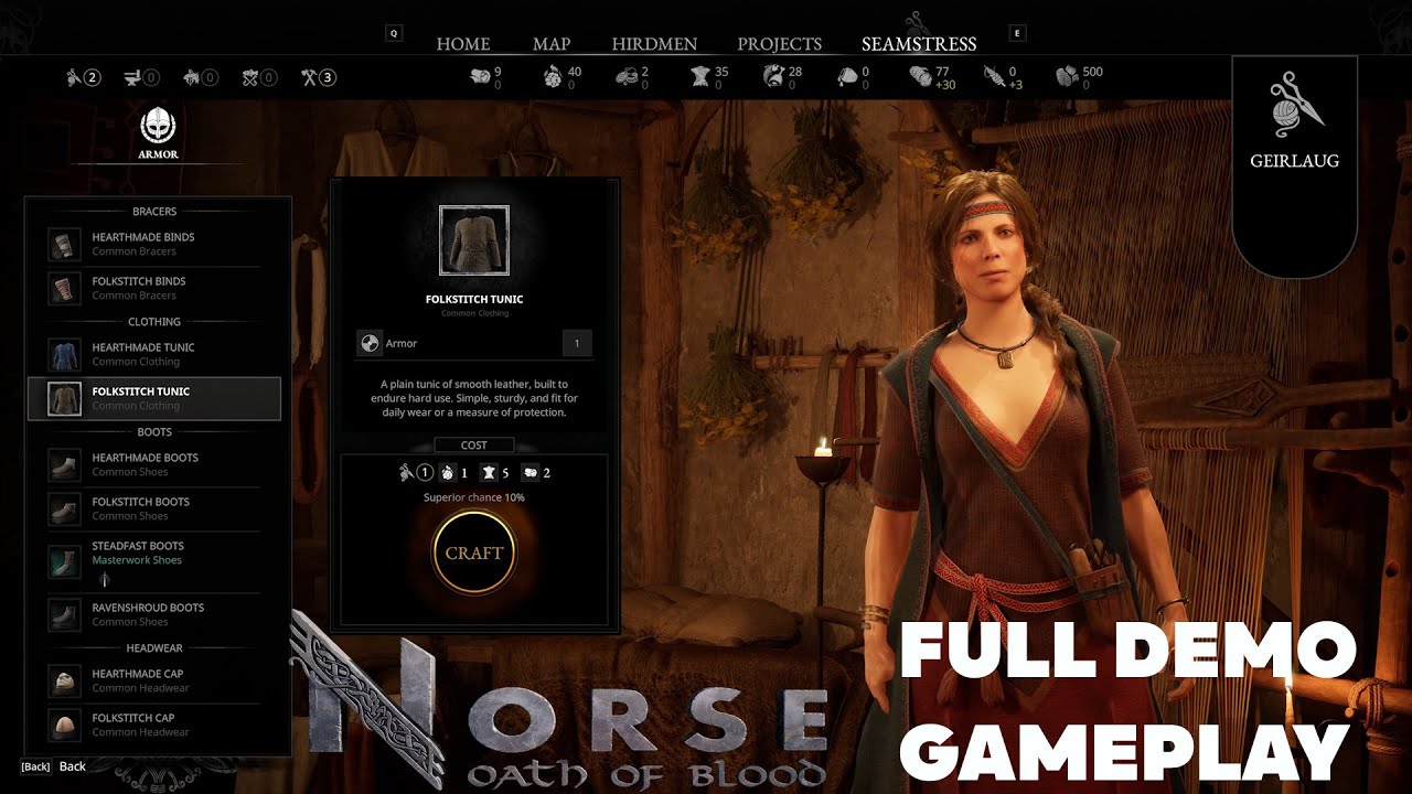 Norse: Oath Of Blood Full Demo Gameplay - YouTube