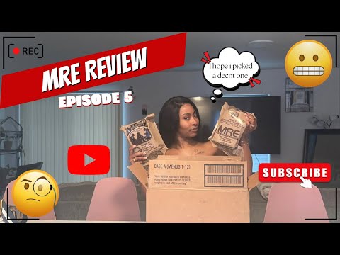 MRE REVIEW | Episode 5 🍽️ Military MRE Taste Test & Honest Review!