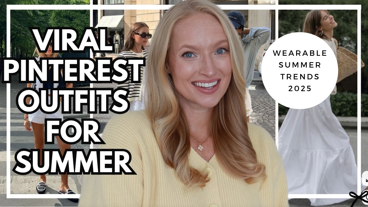 Recreating Viral Pinterest Summer Outfits With Wearable Summer Trends ...