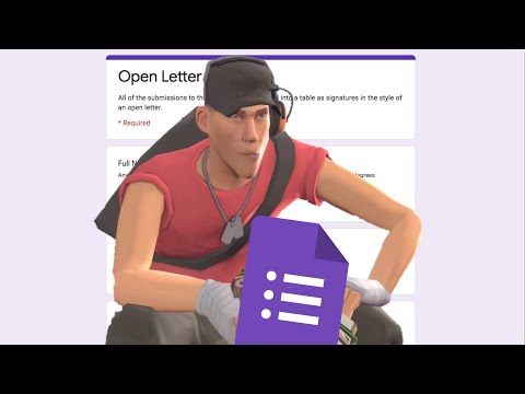 Meet the Scout but it's a Google Form