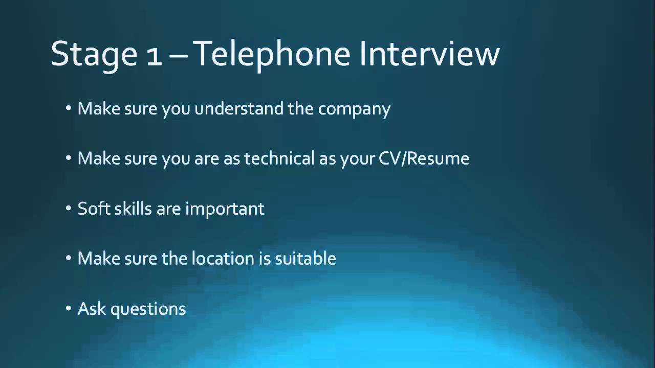 Technical Interview Tips - YouTube