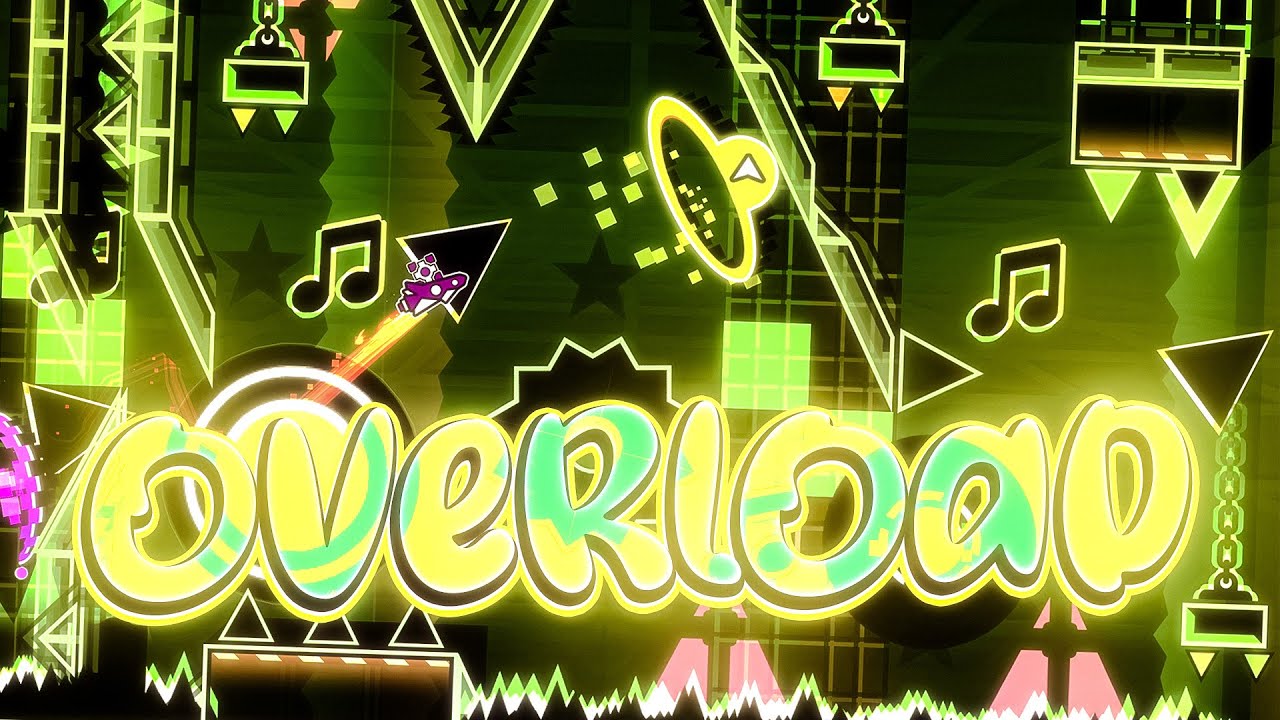 (Demon) "overload" by N1mda | Geometry Dash - YouTube