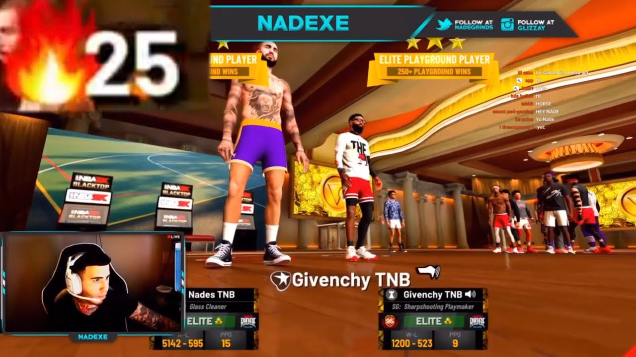 Nadexe TNB and Givenchy Vs 2 Centers On a 20 Game Winning Streak - YouTube