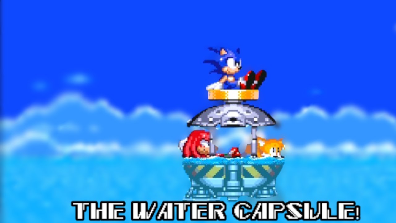 The Water Capsule | Sonic Sprite Animation - YouTube