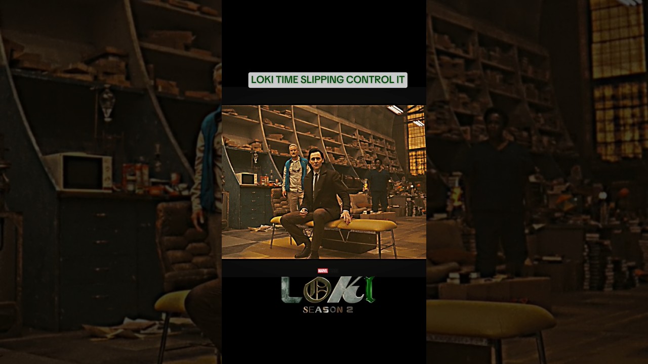 | LOKI S2 | Loki time slipping control it | #trending #shorts #loki # ...