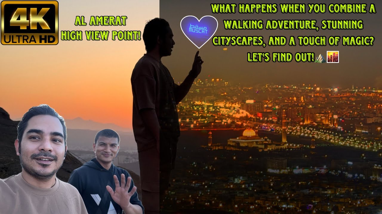 From Al Ghubra to Muscat Heights | Stunning City Views from Al Amerat ...