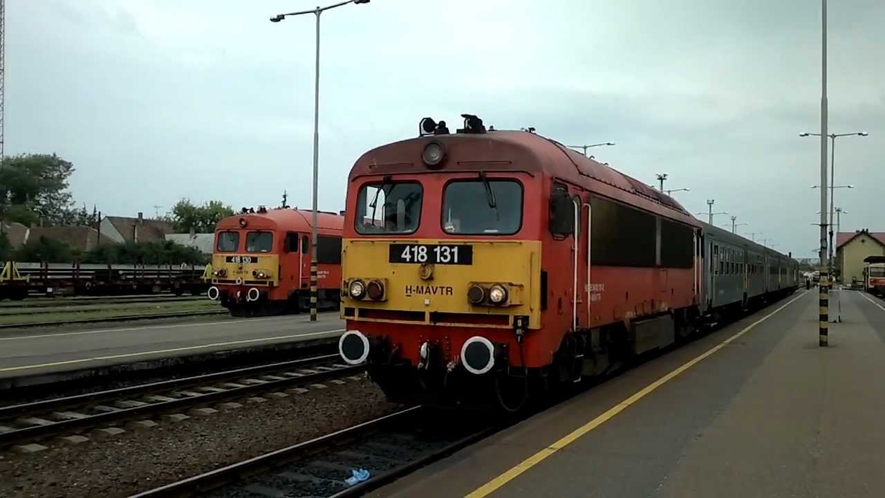 (M41 2131) 418 131 Csörgő indul Mátészalkáról - YouTube