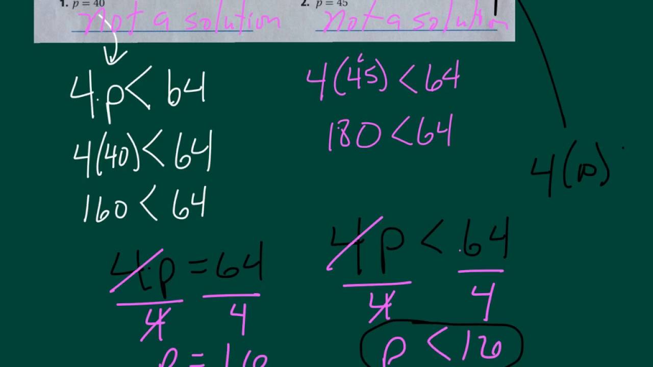 2.1 Evaluating Inequalities - YouTube