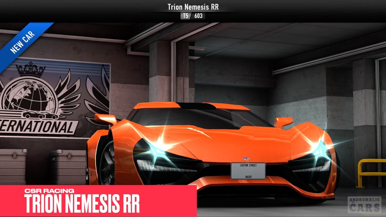 Trion Nemesis RR - CSR Racing (iOS,iPadOS / Android) Car Review ...