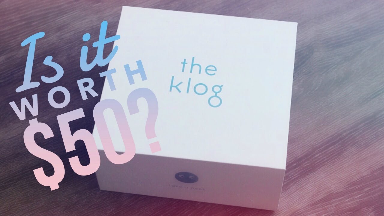 The Klog Box ♥ Unboxing & Demo - YouTube
