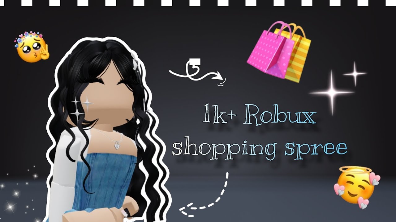 1k Robux Shopping Spree!! 🛍️ [Part 1] #roblox #shoppingspree - YouTube