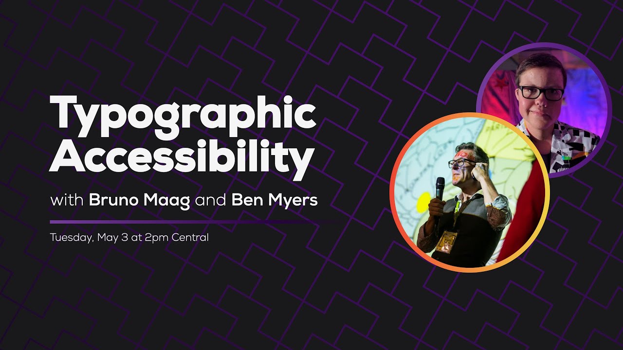 Typographic Accessibility (with Bruno Maag) | Some Antics - YouTube