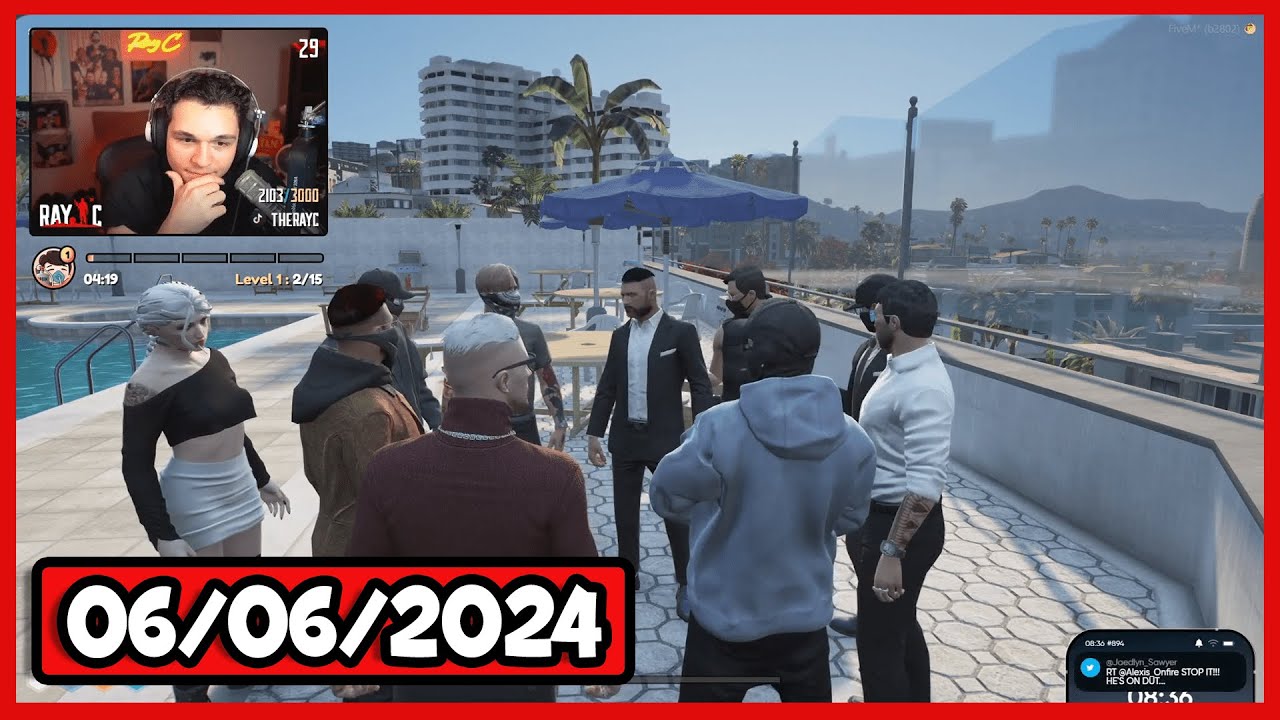 [06/06/2024] Nopixel 4.0 Day 100: First Official Meeting Of Ray & Benji ...