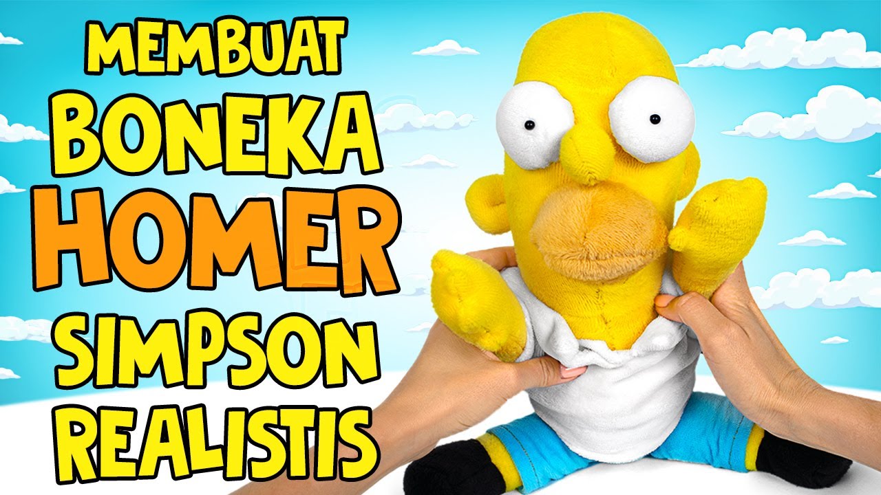 DIY Boneka Homer Simpson - YouTube