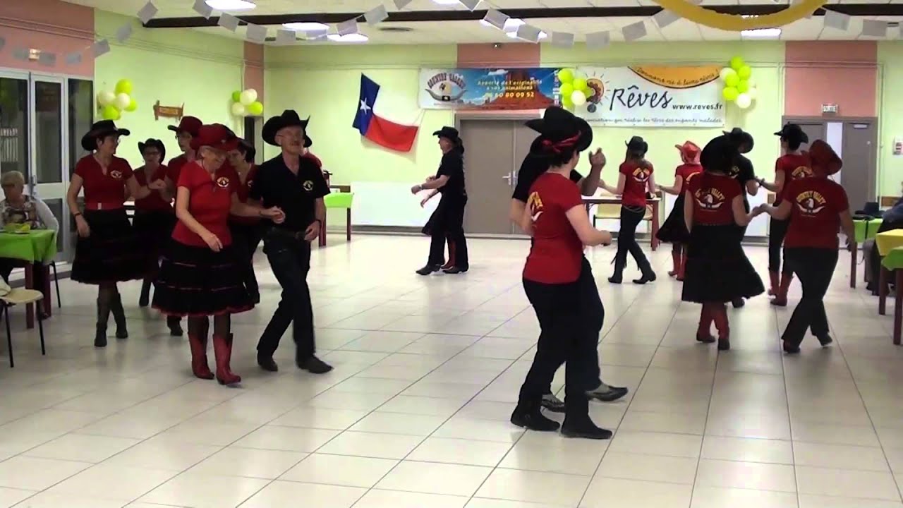 RUMBA STROLL country line dance - YouTube