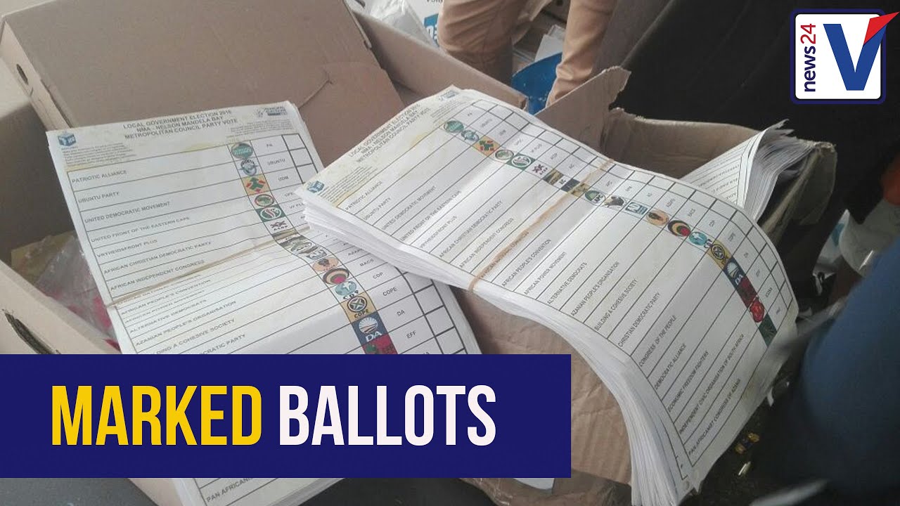 WATCH: Hundreds of marked ballots found behind IEC counting centre in ...