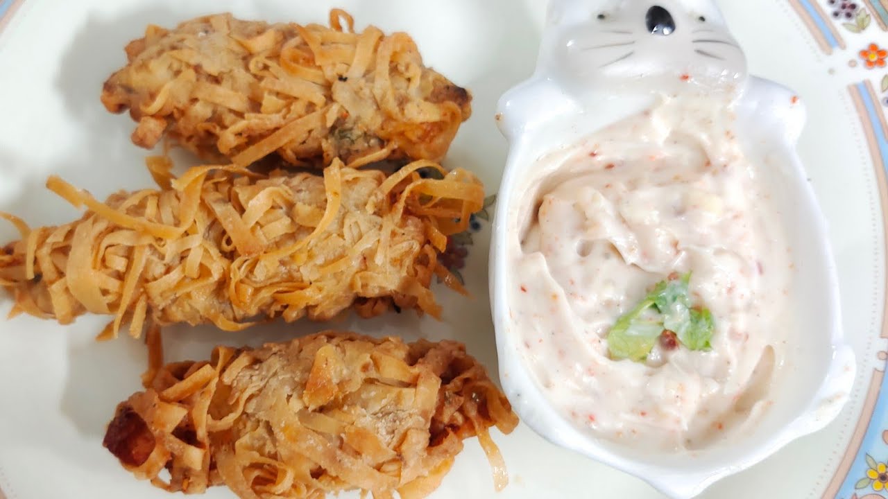 Crispy Threaded Chicken Recipe by Sony's Kitchen - YouTube