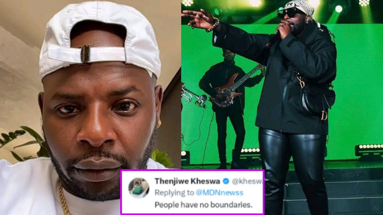 Dj Maphorisa Feeling Himself + he mize a fan who tries to kiss him ...