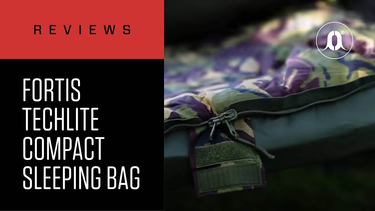 CARPologyTV - Fortis Techlite Compact Sleeping Bag Review - YouTube