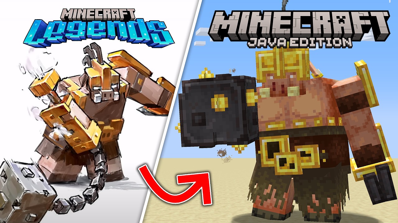 Bringing Minecraft Legends to Minecraft - YouTube