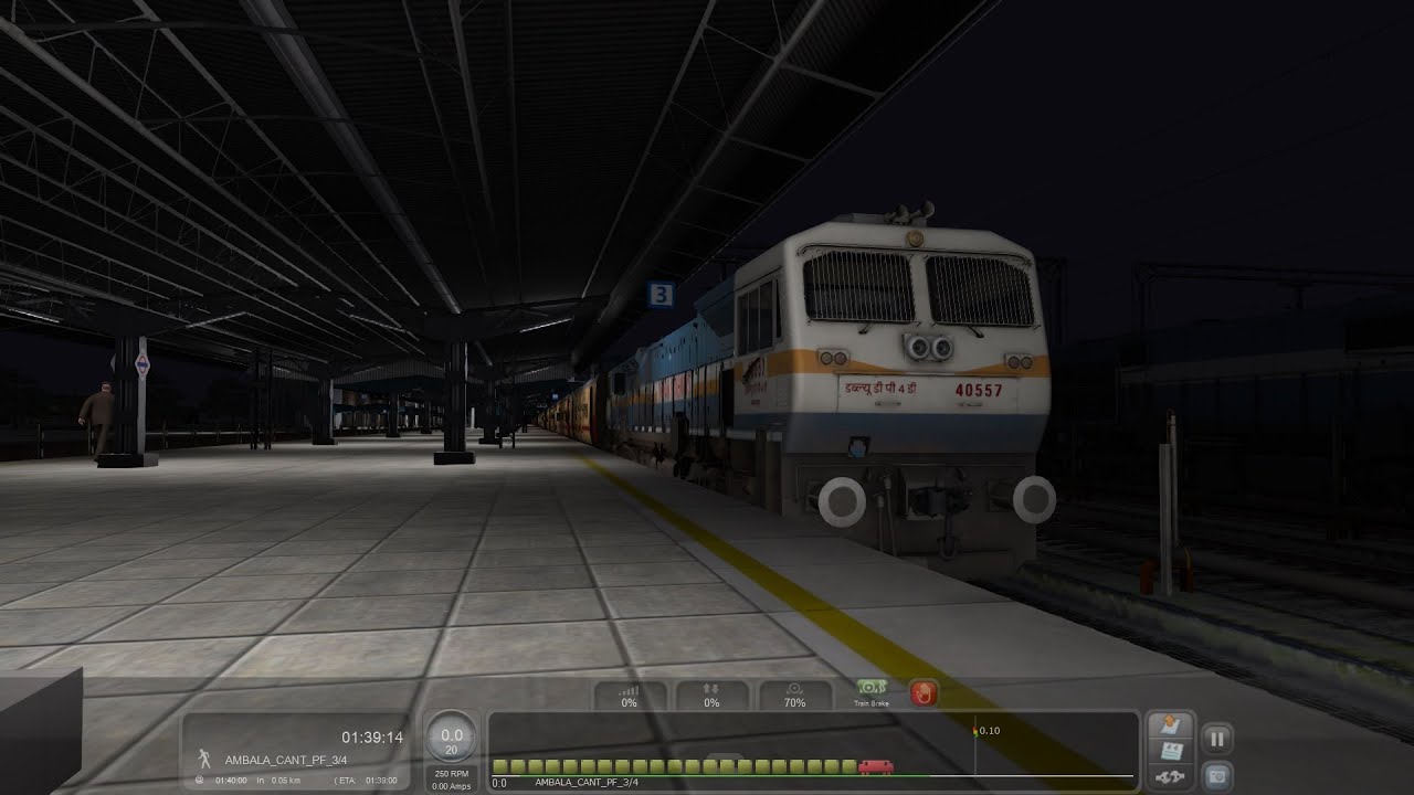 11077/Jhelum Express (retry) (Train Simulator) - YouTube