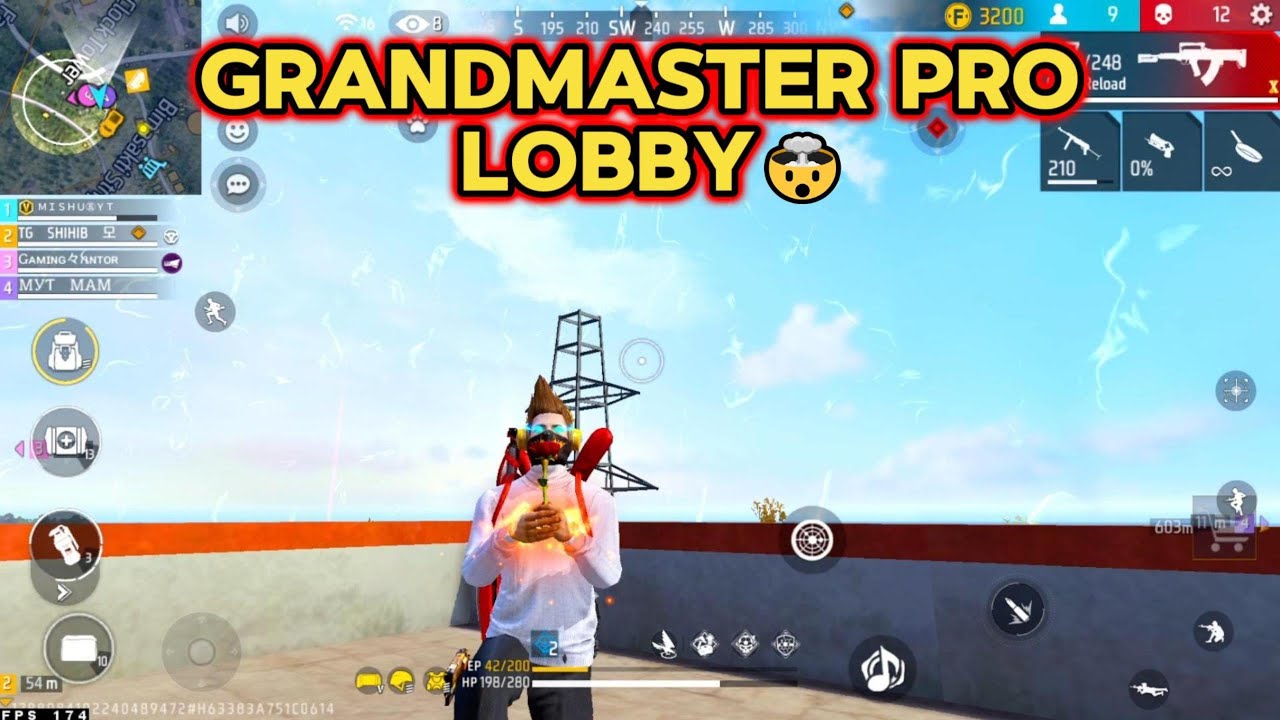 Grandmaster Pro Lobby🤯 - Last Zone Intense Fight 🥵 Must Watch - Garena ...