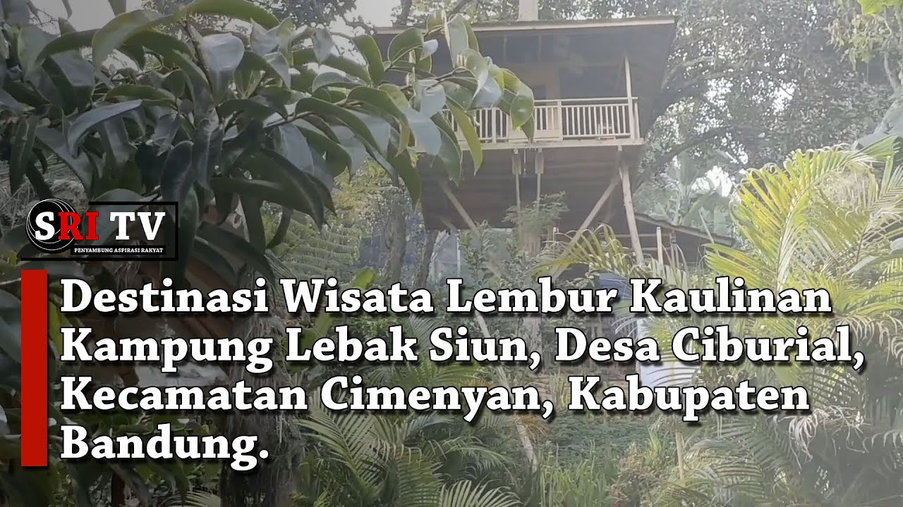 Destinasi Wisata Lembur Kaulinan Kampung Lebak Siuh, Desa Ciburial, Kec ...