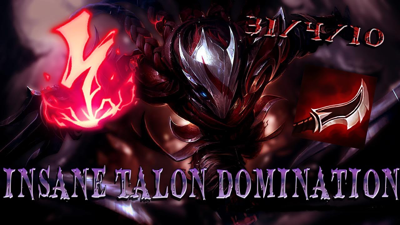 INSANE TALON DOMINATION!!! League of Legends Season 10 Gameplay - YouTube
