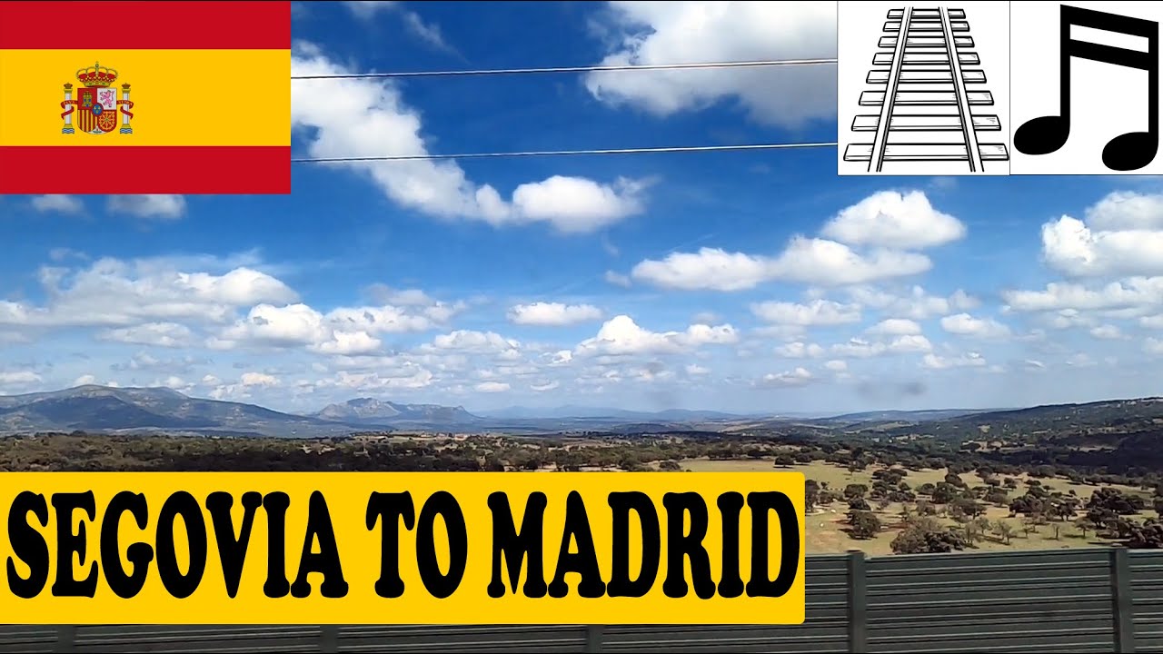 #325 Train from Segovia to Madrid, Spain - YouTube