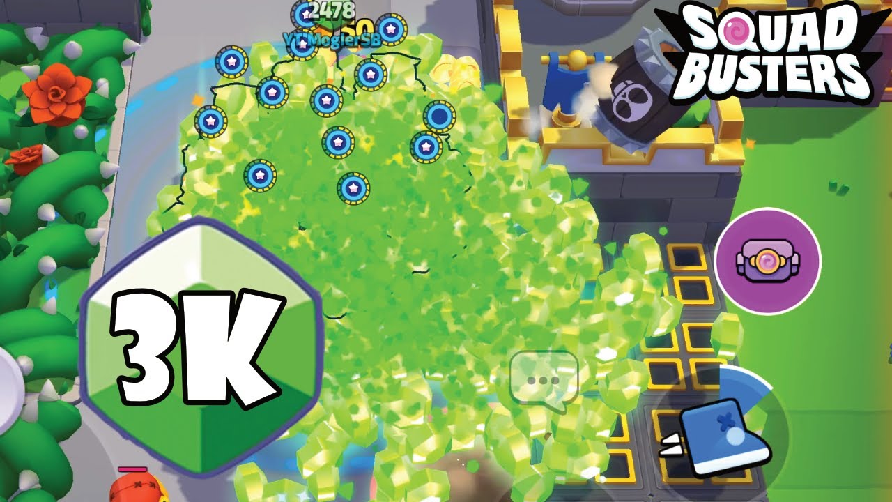 ANOTHER 3K GEMS with GOBLIN + TRADER STRATEGY | Squad Busters - YouTube