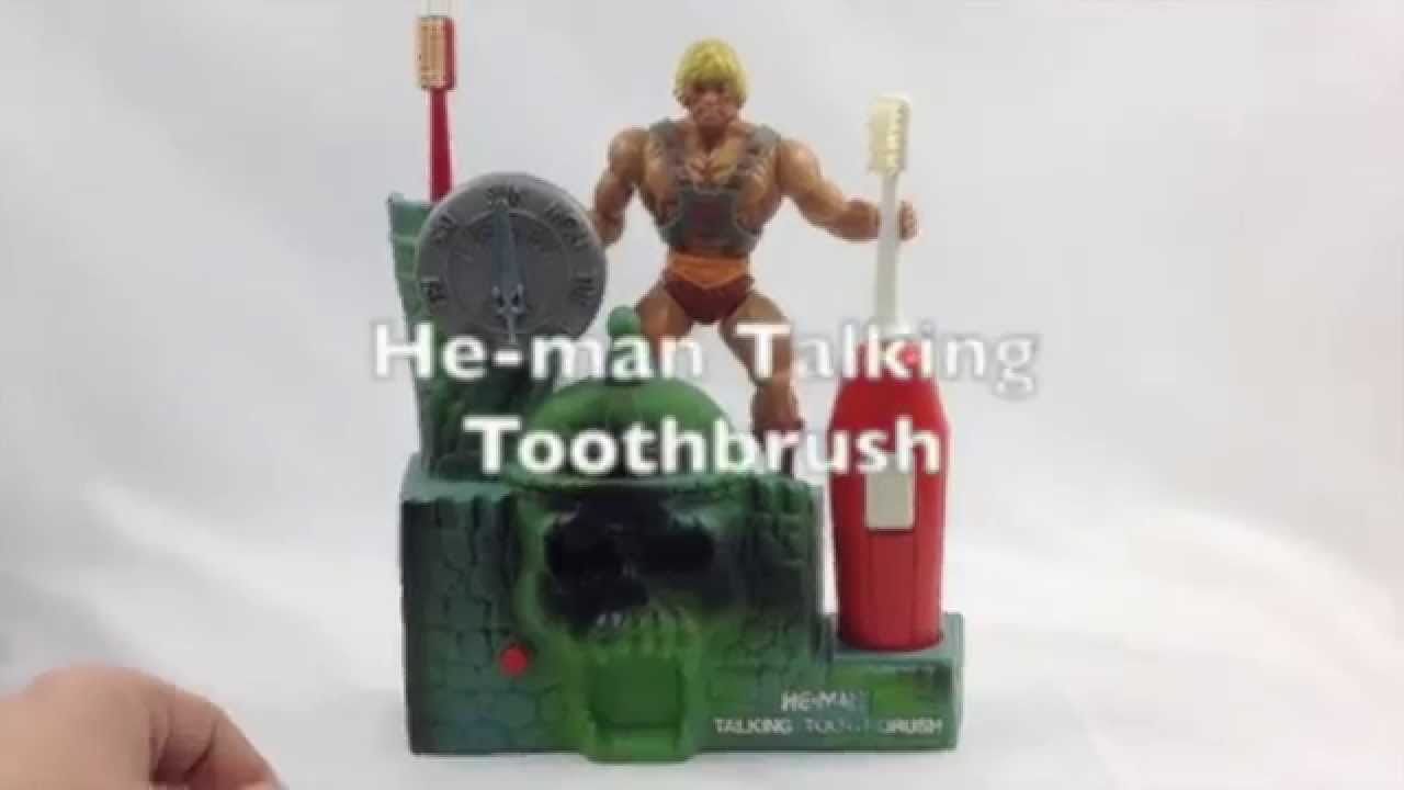 He-man Talking Toothbrush - YouTube