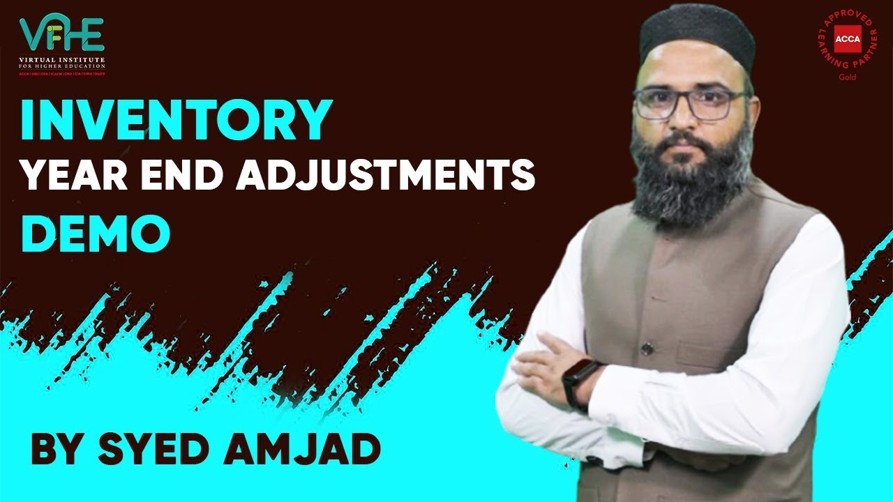 Inventory Accounting Valuation | ACCA FA | Demo | VIFHE - YouTube