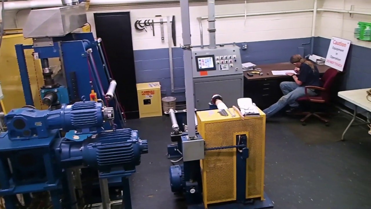 Pilot Line Testing Center - IR Engraving - YouTube