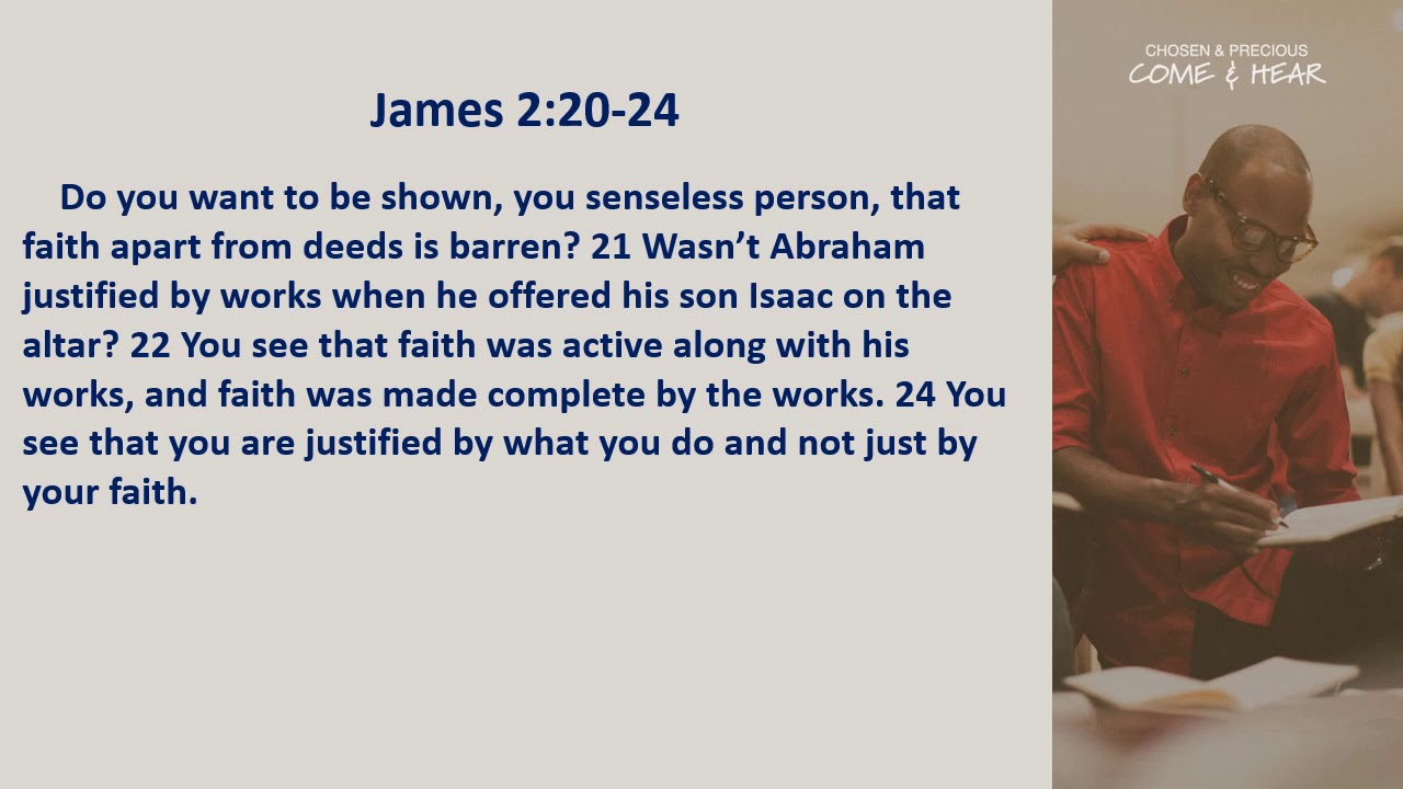 Reading Of James 2 20 24 YouTube